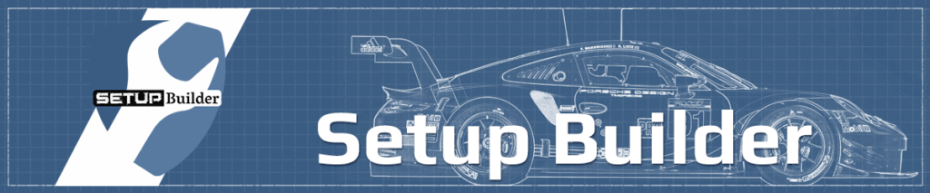 Setup Builder - SetupWiki - Simracing Setup Guide