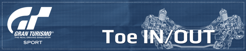 GT Sport Setup Builder - Toe IN/OUT - SetupWiki - Simracing Setup Guide
